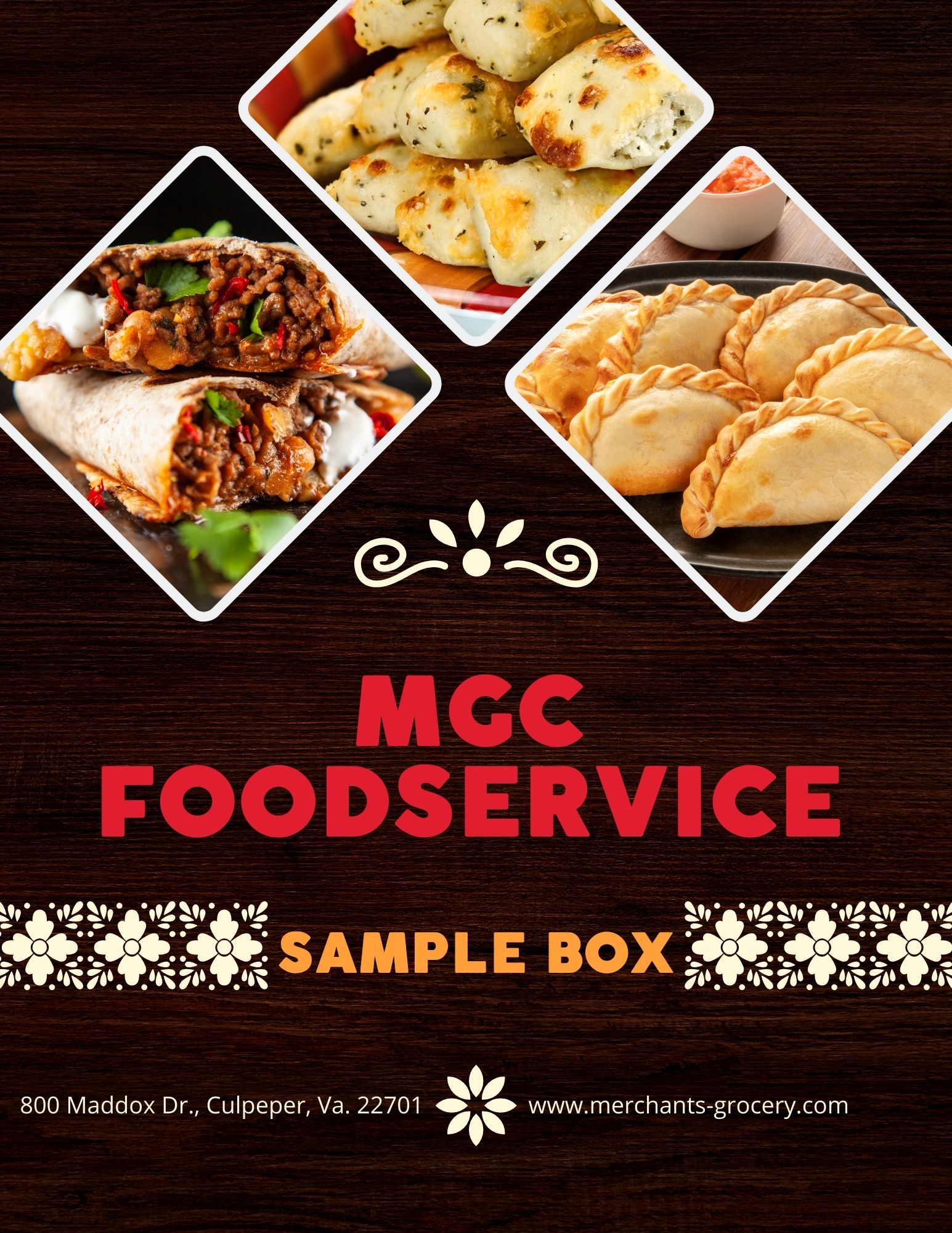 Foodservice Frozen Sample Box - Merchants Grocery Company